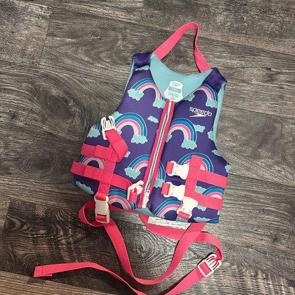 Speedo | Jackets & Coats | Speedo Kids 3 To 50 Lb Life Jacket Vest ...